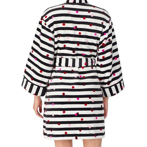kate spade | Intimates & Sleepwear | Nwt Kate Spade Chenille Stripe Dot ...